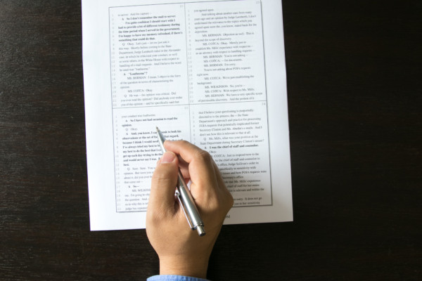 Reviewing The Deposition Transcript Before Trial - Baer Reed, Inc ...